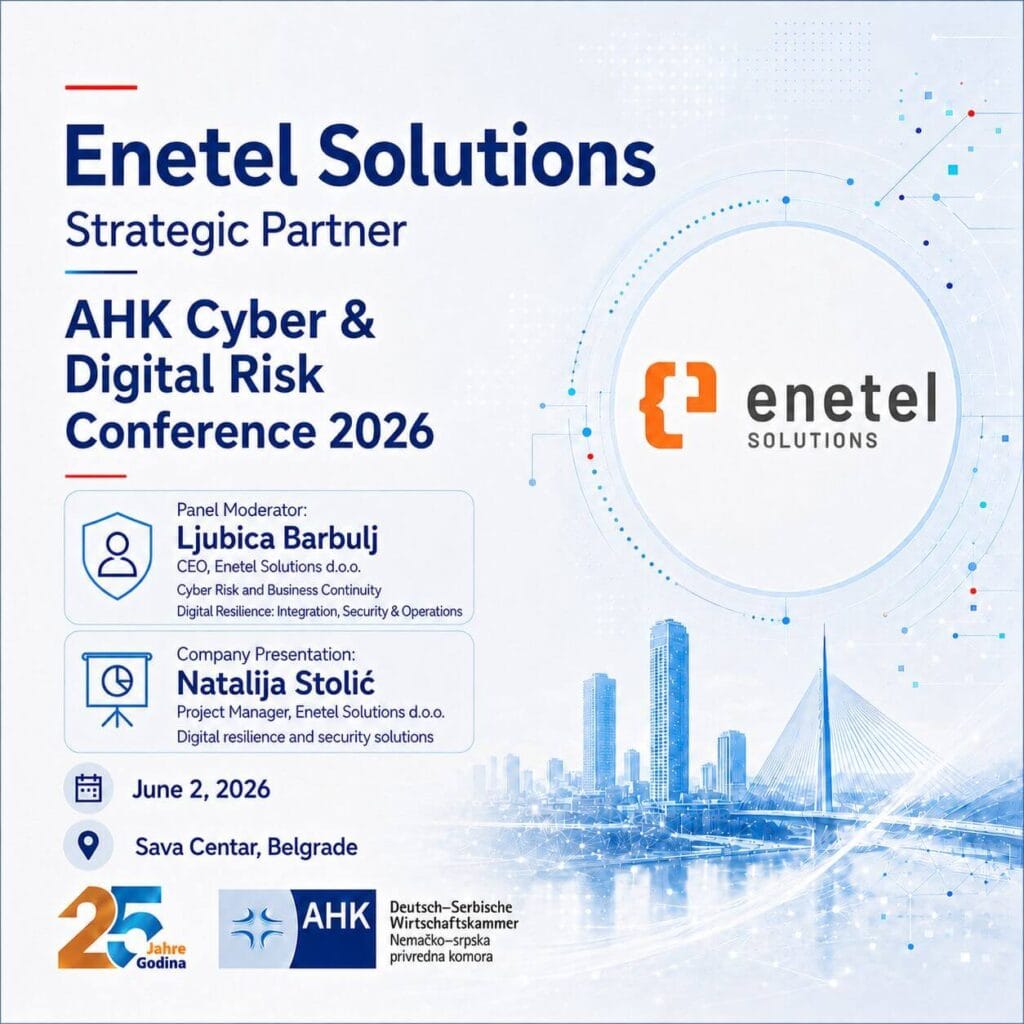 Enetel Solutions to Support AHK Cyber & Digital Risk Conference 2026 as ...